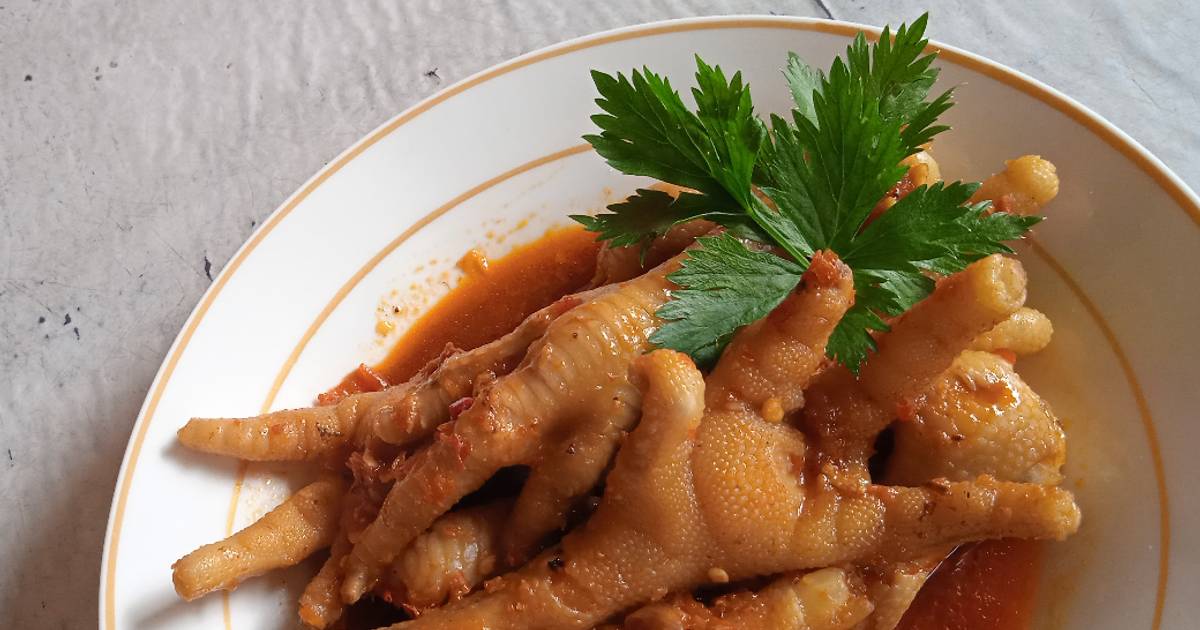 Resep Ceker Mercon oleh Any - Cookpad