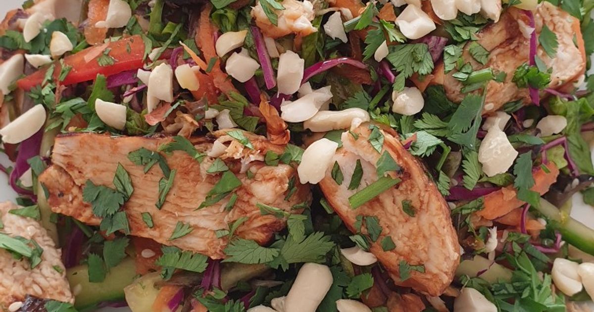 Thai Chicken Salad Home Recipes - Cookpad