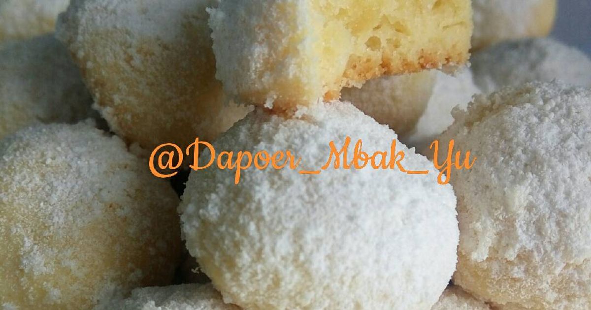 Resep Cheesy Snow Ball Aka. Putri Salju Keju oleh Dapoer Mbak Yu - Cookpad