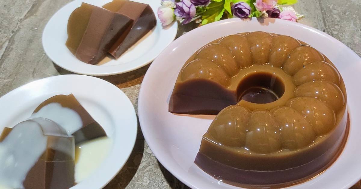 Resep Pudding Coklat Kopi oleh Era Antie - Cookpad
