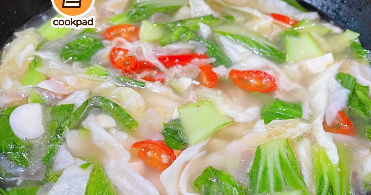 Resipi 👩‍🍳Sayur Pak Choy & Kubis Tumis oleh Mahadiah - Cookpad