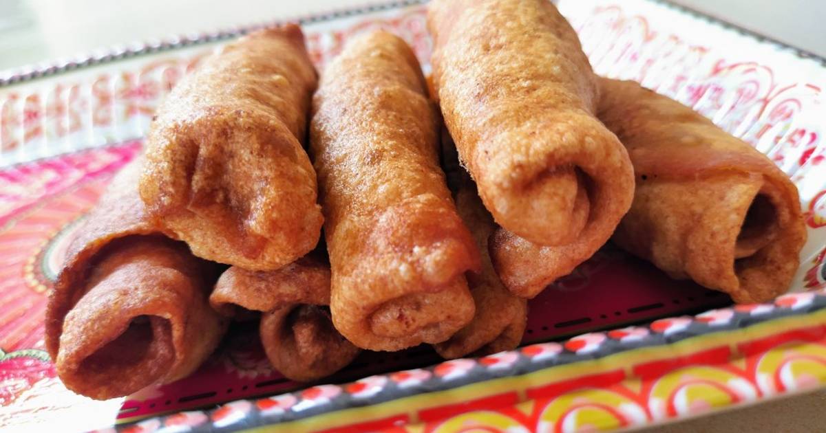 Semolina Spring Rolls Recipe by Yasmeenah - Cookpad