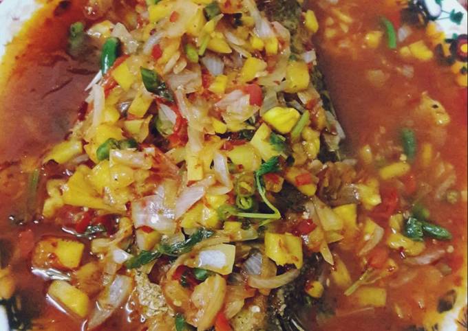 Resipi Siakap 3 Rasa oleh mamy_kitchen89 - Cookpad