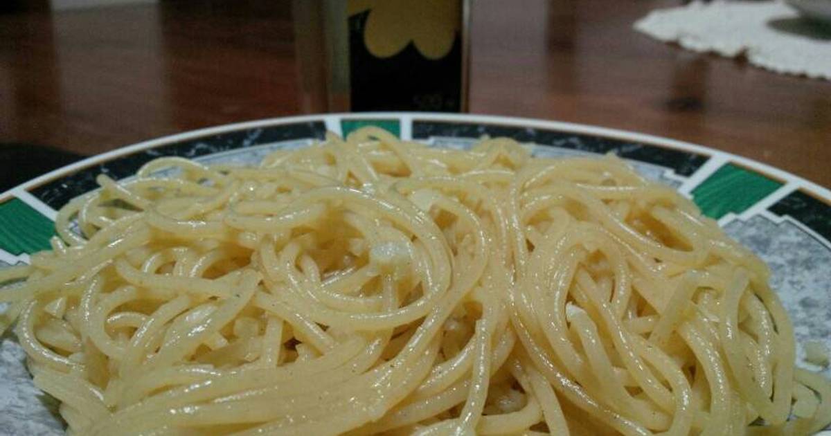 Pasta al Alio olió Receta de Elio Garcia- Cookpad
