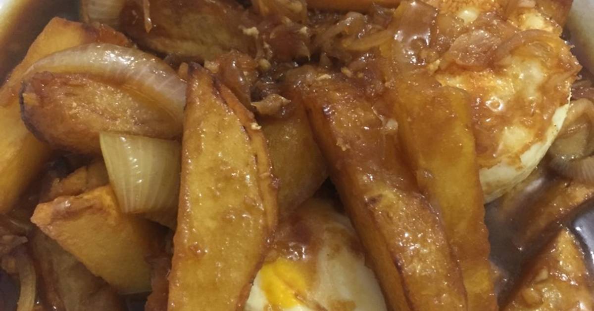 Resep Kentang telur kecap oleh Henny Djajadi - Cookpad