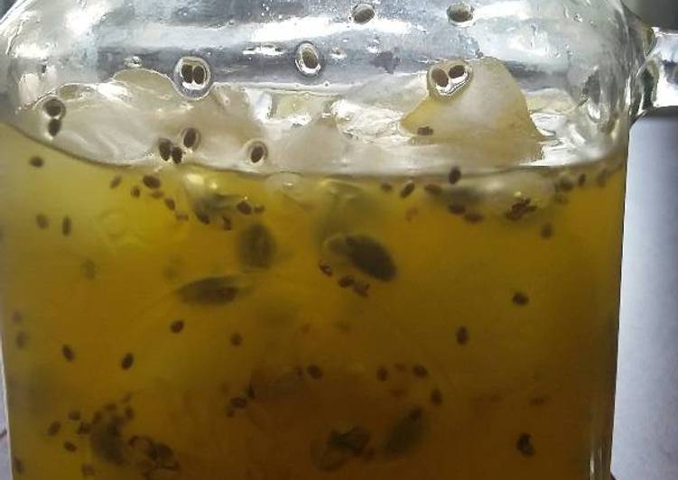 Resep Es Markisa oleh Dini Saraswati - Cookpad