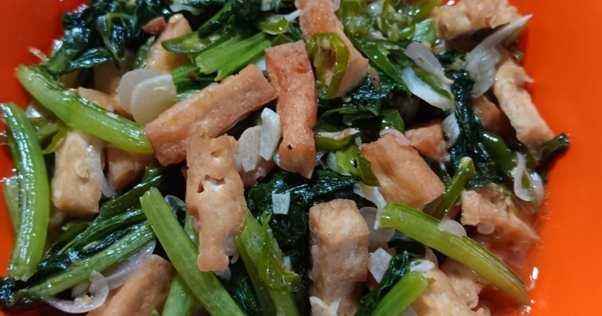 Resep Tumis Tahu Sawi Simple oleh yesi27 - Cookpad