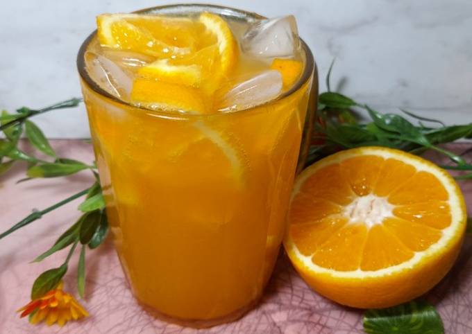 Resep Orange squash oleh Lionie Adi - Cookpad