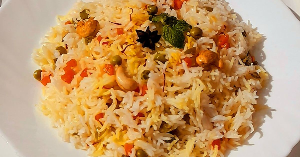 Aash Mal Zaffran (Emirati Saffron Rice) Recipe by Sanuber Ashrafi - Cookpad