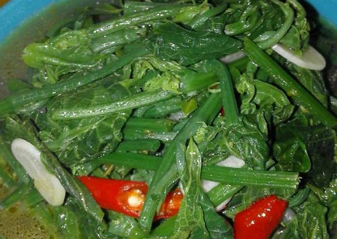 Resep Tumis Pucuk Labu oleh Watini Wazaitun - Cookpad