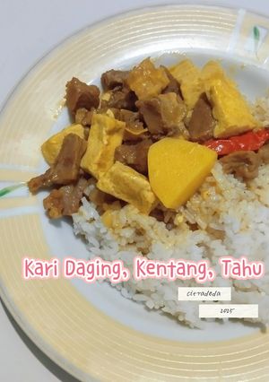 Resep Beef Kari Jepang (Kari Daging, Kentang, Tahu) oleh citradeda ...