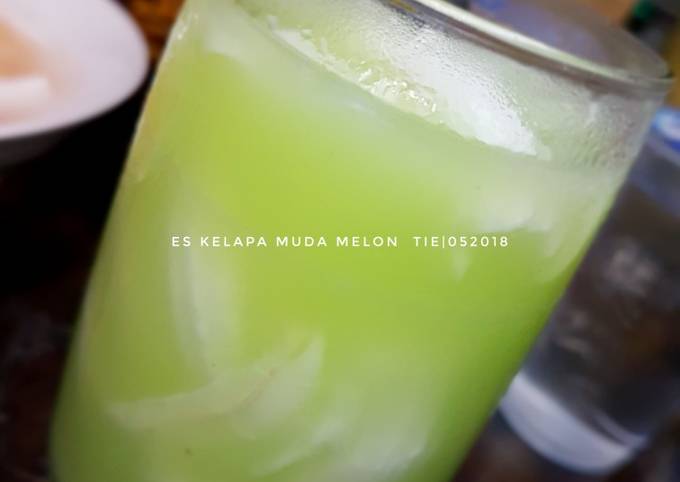 Resep #16 es kelapa muda rasa melon #BikinRamadanBerkesan oleh puti ...