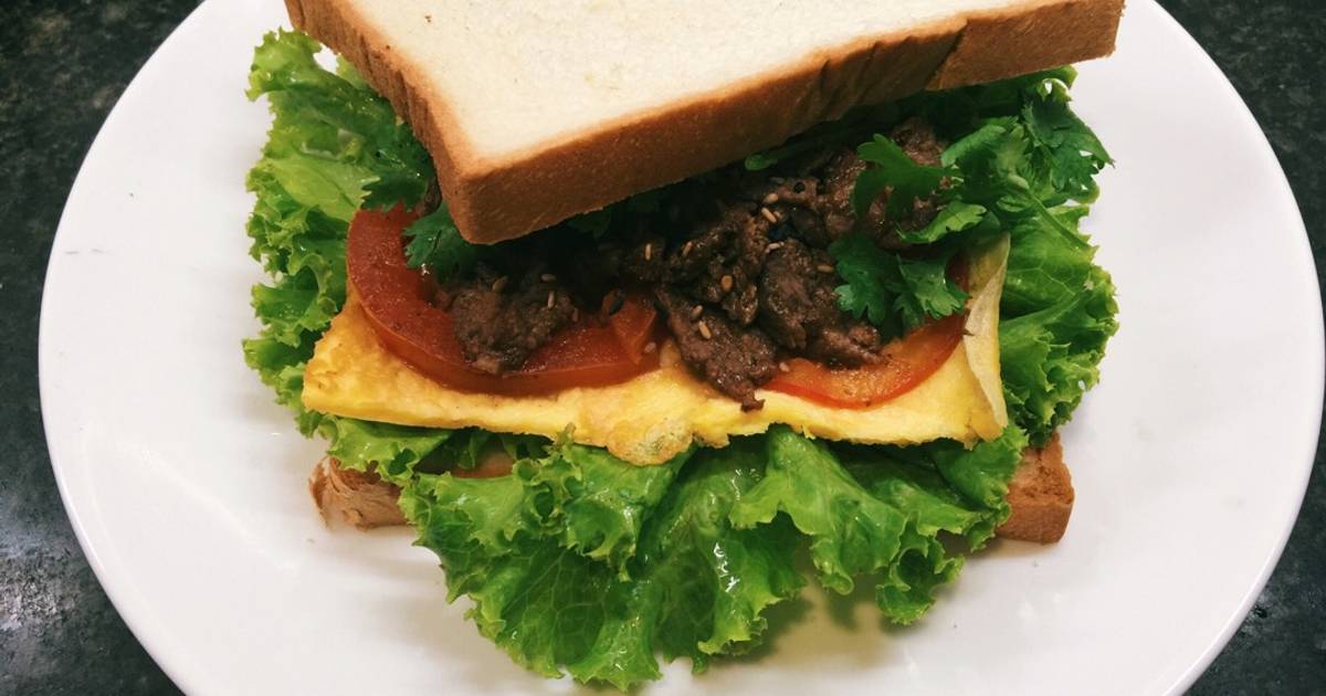 8 món sandwich bò thơm ngon, đa dạng và dễ làm tại nhà - Cookpad