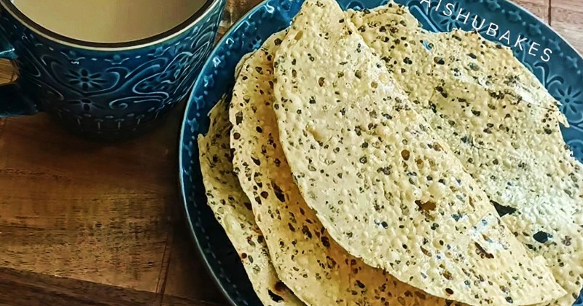 Air Fryer Masala Papad Recipe by Vaishali Suhas - Cookpad