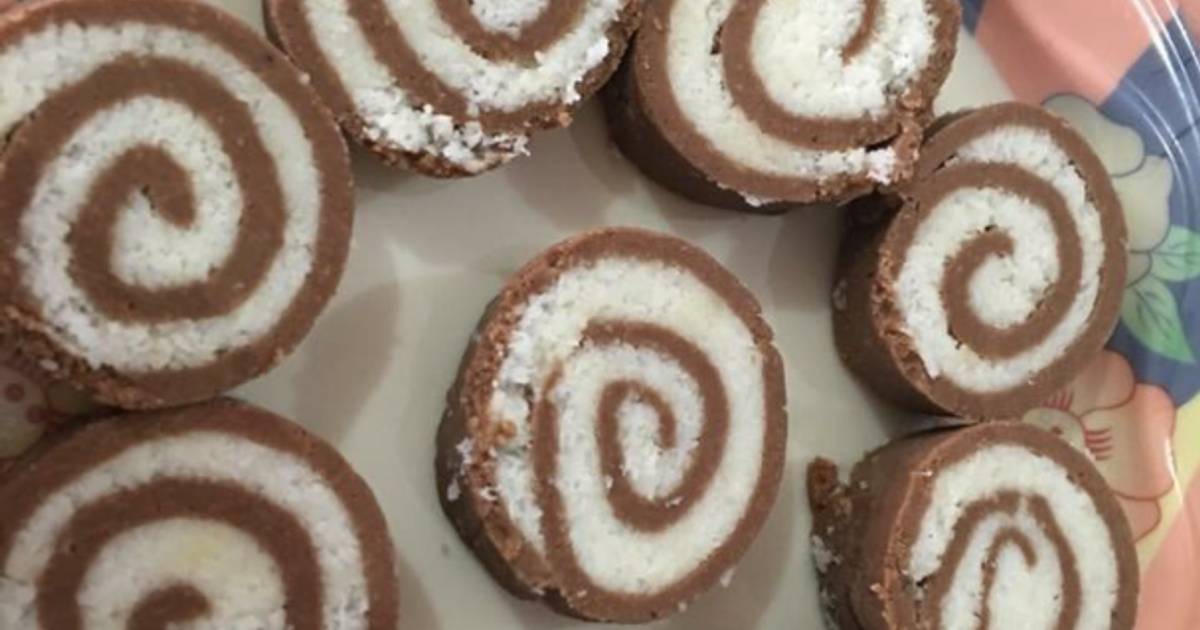 Chocolate Roll Recipe by Neha Nikul Raval - Cookpad
