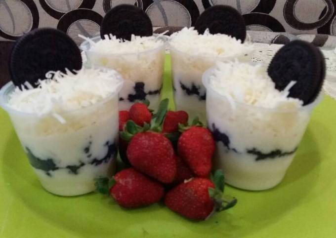 Resep Oreo cheese cake lumer oleh febbie - Cookpad