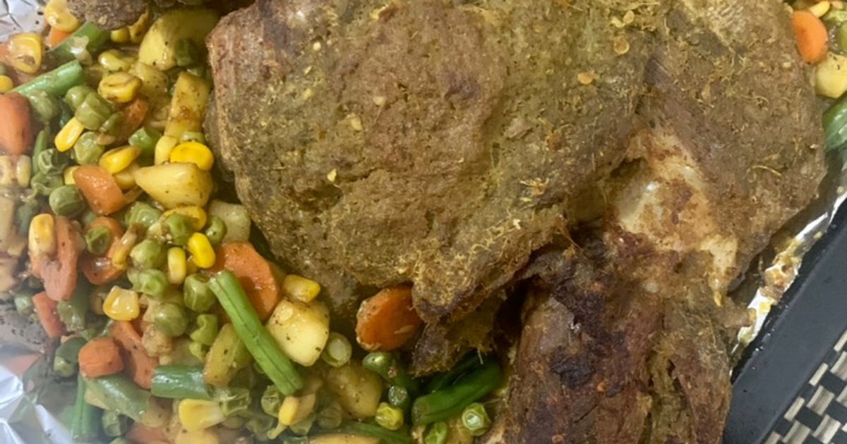 Mutton Leg With 7up Marinade Recipe by Sarosh Zeeshan - Cookpad