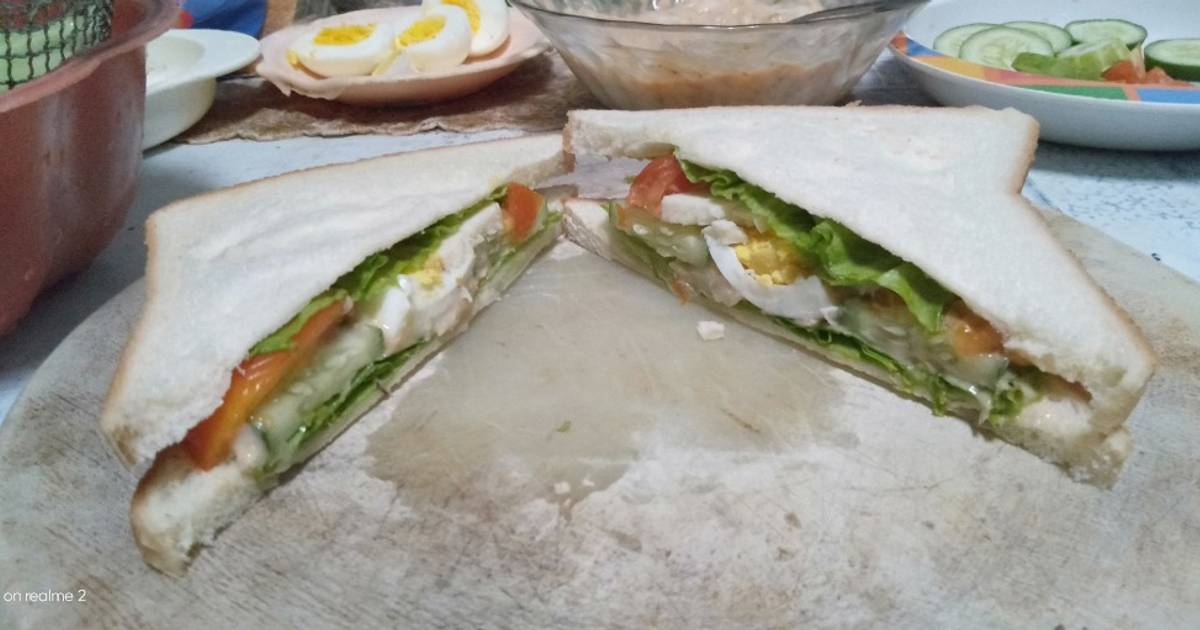 3.658 resep roti sandwich enak dan sederhana ala rumahan - Cookpad