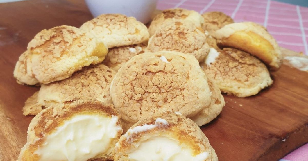 Resep Choux Craquelin | Kue Soes / Sus Ala Ogato Kitchen oleh OGATO KITCHEN - Cookpad