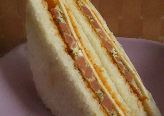 Resep Sandwich Simple ala Anak Kos oleh WJ. Lestari - Cookpad