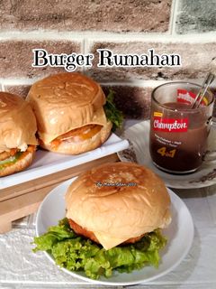 Resep Burger Simple Ala Rumahan oleh Zhaa - Cookpad