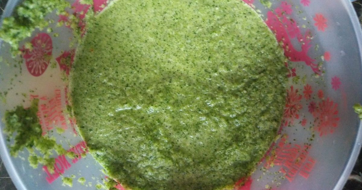 Frozen Green Sofrito Cubes Recipe by Kri