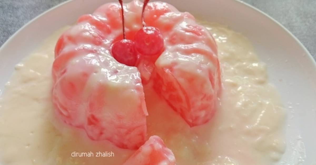 30 resep fla puding cocopandan enak dan mudah - Cookpad