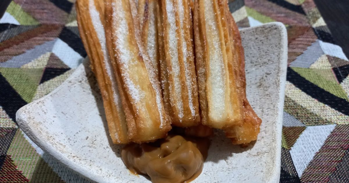 Churros Con Dulce De Leche Receta de Nelson Comida Casera- Cookpad