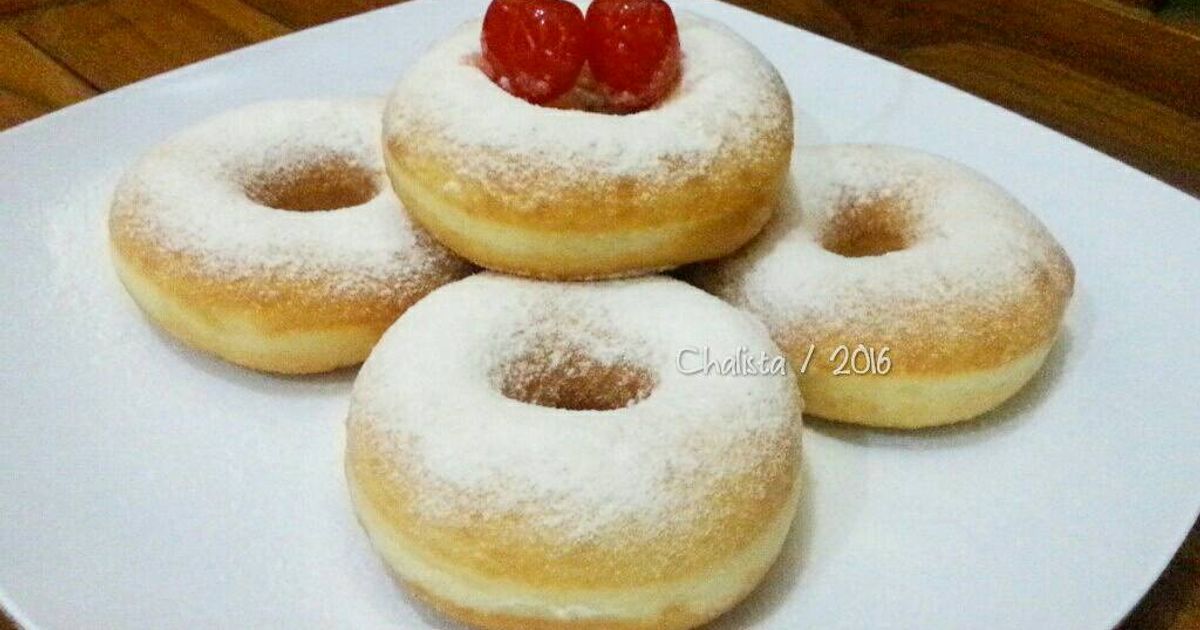 Resep Donut Empukk 🍩🍩 Step By Step oleh Chalistaa Kitchen - Cookpad