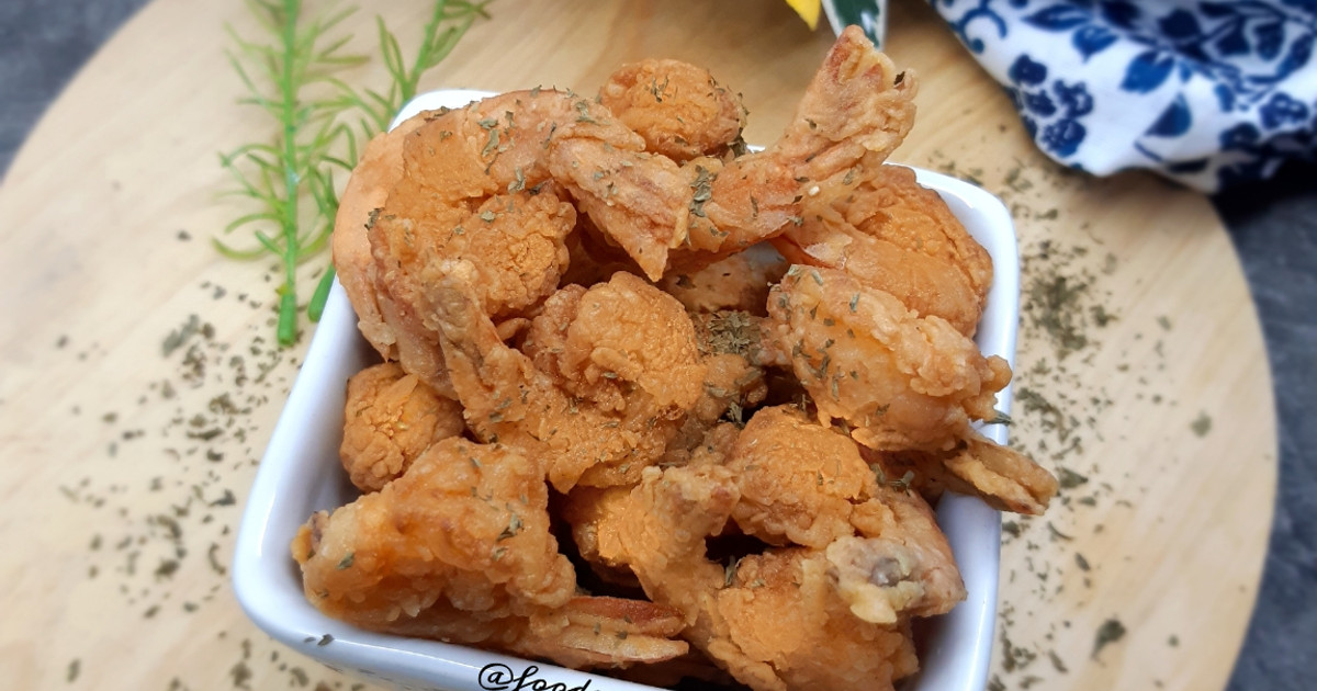 Resep Udang Crispy Goreng Tepung oleh Rachmita Virdani - Cookpad