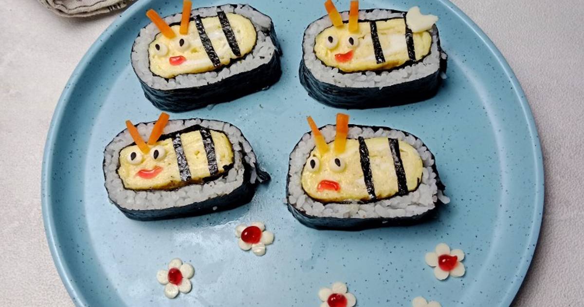 Resep Gimbab Isi Telur oleh Haryanti Andrie - Cookpad