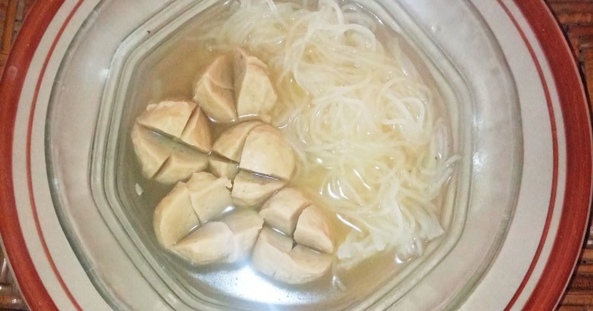 Resep Bakso Ayam Lawaran oleh Dini Nihayati - Cookpad