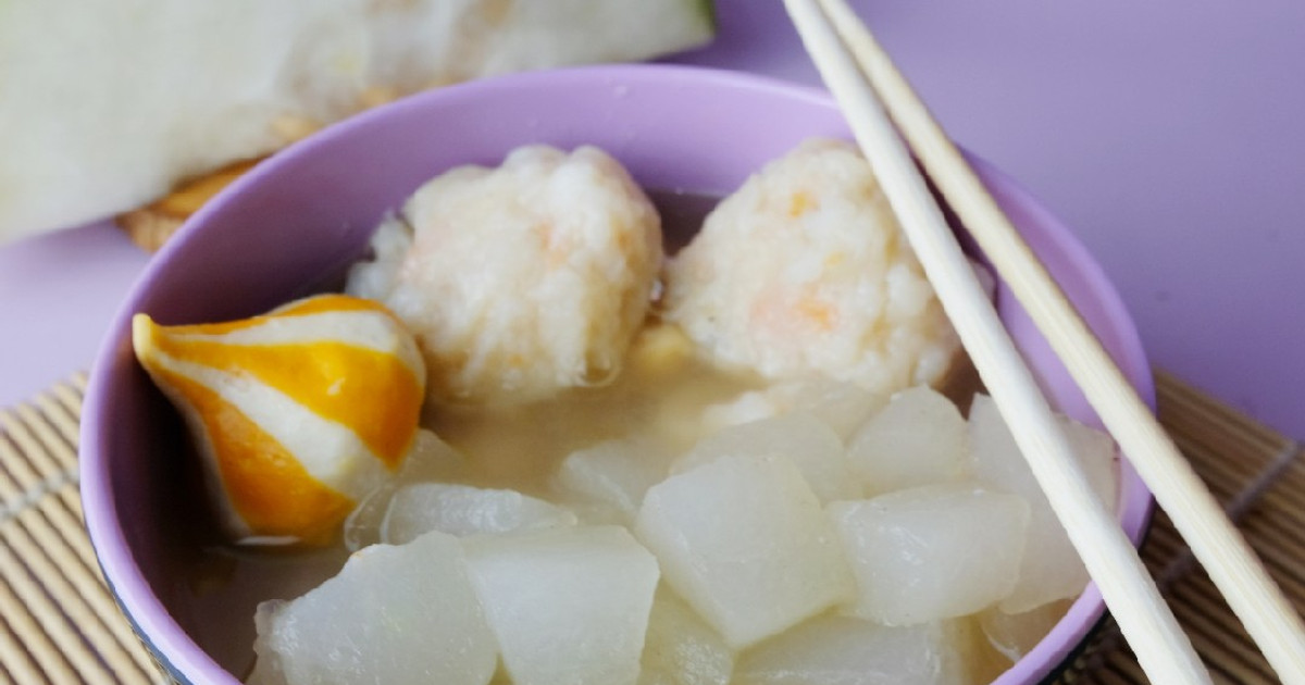 Resep Kundur (Winter Melon / Ta Gua / Tung Kua / Bligo) Soup Ala Jepang ...