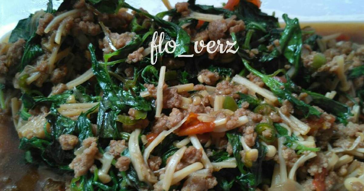 65 resep enoki daging cincang enak dan mudah - Cookpad