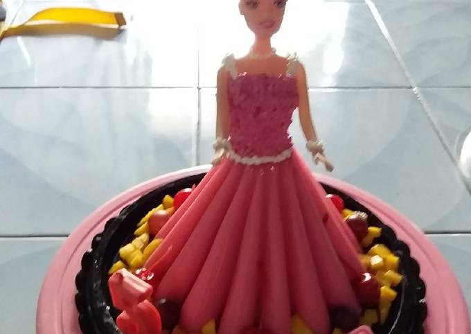 Resep Puding barbie oleh Mama Cinta - Cookpad