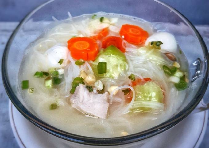 Resep Sop Oyong Bihun oleh Vie Kitchen - Cookpad
