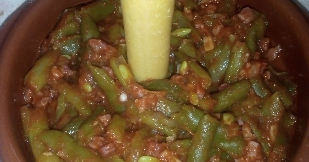 Judías Verdes Salteadas Con Jamón Receta de Lameri- Cookpad