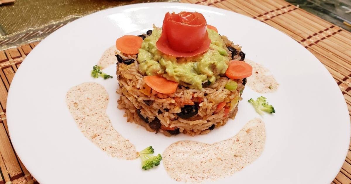 Mexican rice Recipe by Purvi Ramani - Cookpad