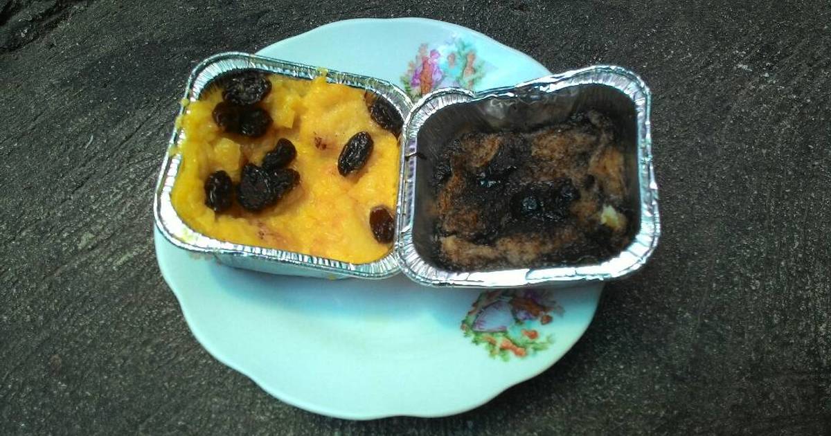 Resep Puding Roti Rasa Original dan Cokelat oleh Mama Shant's Corner ...