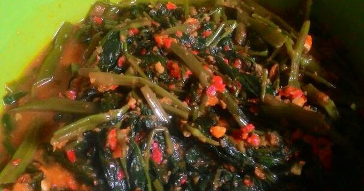 Resep Pelecing Kangkung oleh Ainiee NA - Cookpad