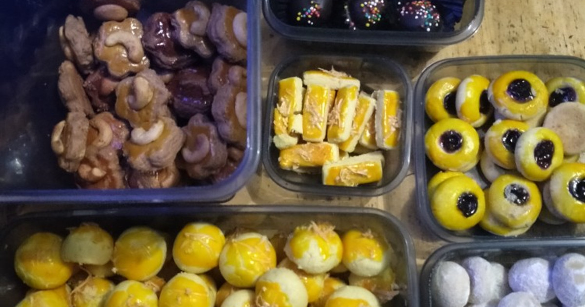 Resep Kue Lebaran 1 Adonan 6 Jenis Kuker oleh Nenk Patimah Rachman ...