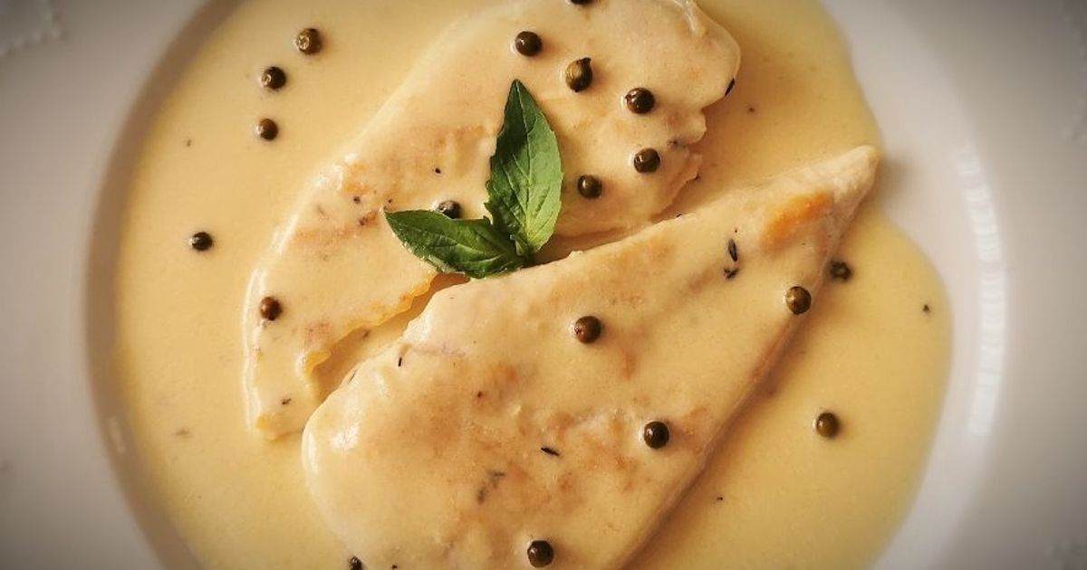 Pechuga De Pollo A La Pimienta Verde Receta de josevillalta- Cookpad