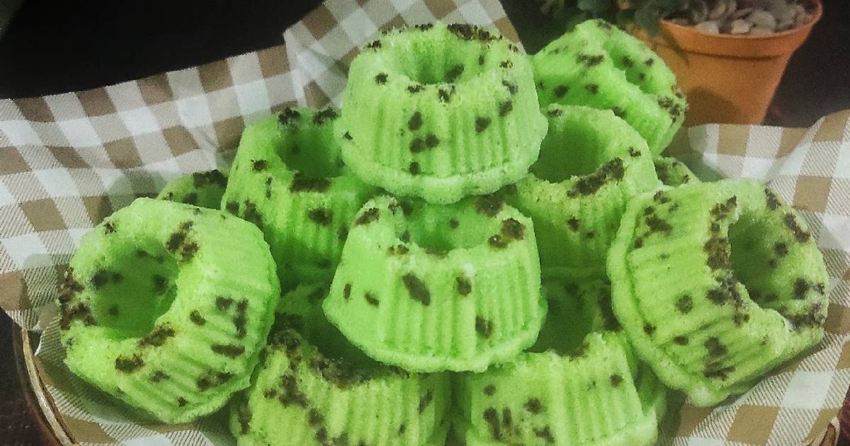 Resep Bolu Pandan Mini oleh Ita Darwis - Cookpad