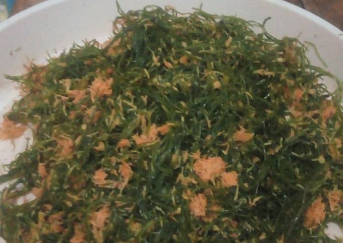 Resep Urap Rumput Laut/Urap Engos-Engos (Sambal Kelapa Goreng) oleh ...