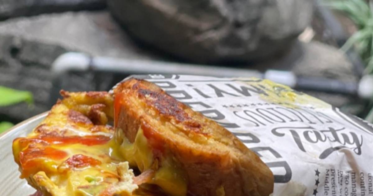 Resep Korean toast street food oleh Ratih Amelia - Cookpad