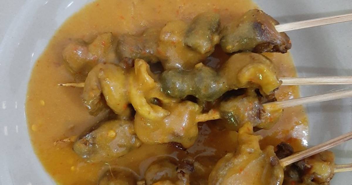 Resep Sate Padang Kere (Rempelo ayam) oleh Fiya Nabila - Cookpad