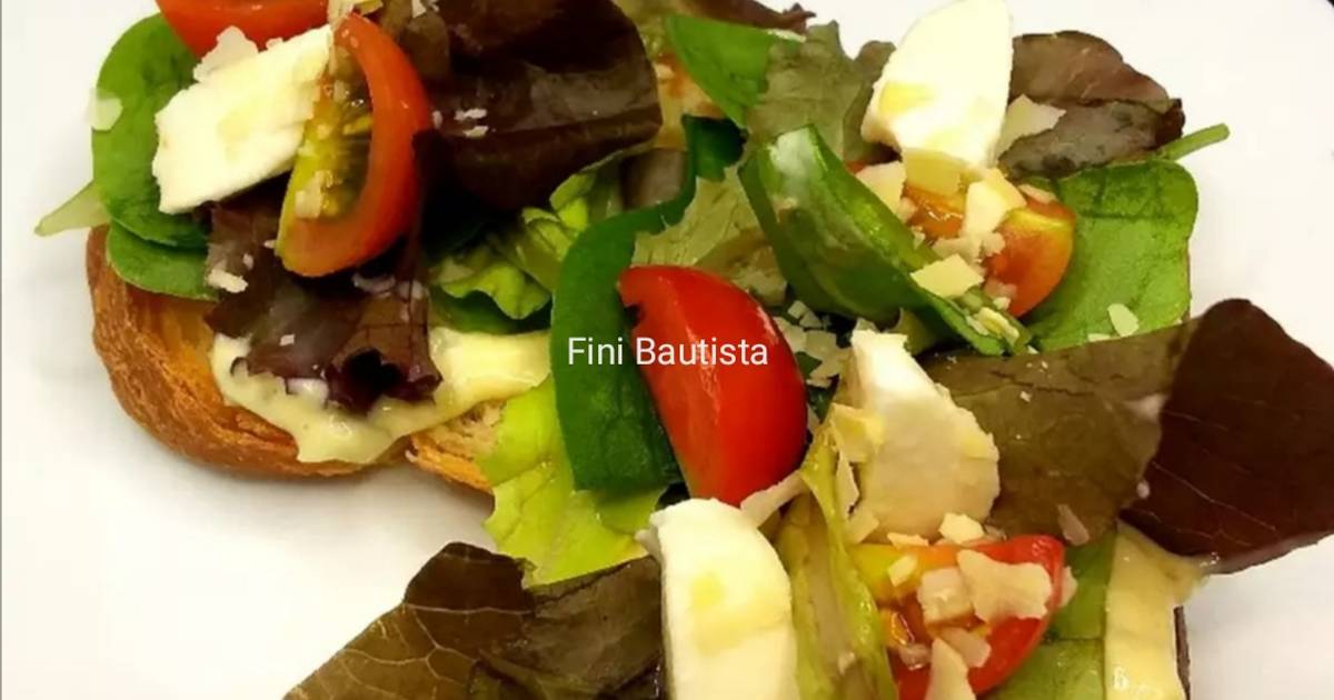 Tostadas con salsa tártara Receta de Fini Bautista Angulo- Cookpad