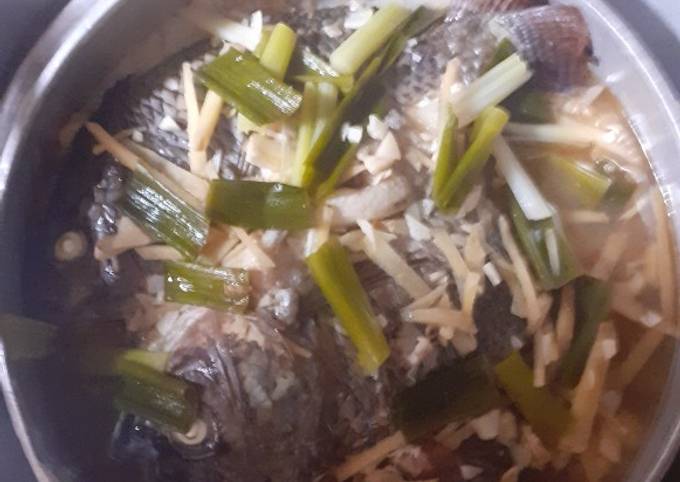 Resep Steam ikan mujair oleh Armel Pane - Cookpad