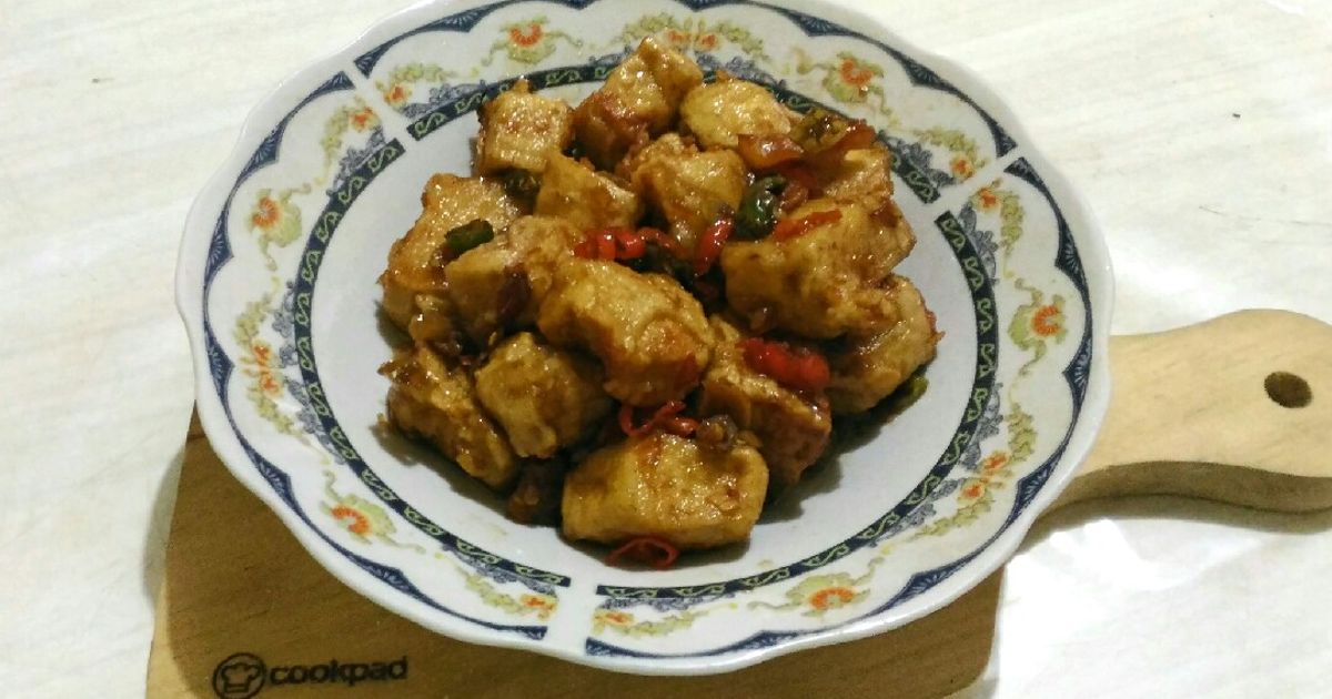 Resep Tahu Crispy Kecap Pedas oleh Pawon Ndeso Artikah - Cookpad