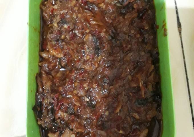 Resep Sambel ikan pindang marning oleh Nani Sahara - Cookpad